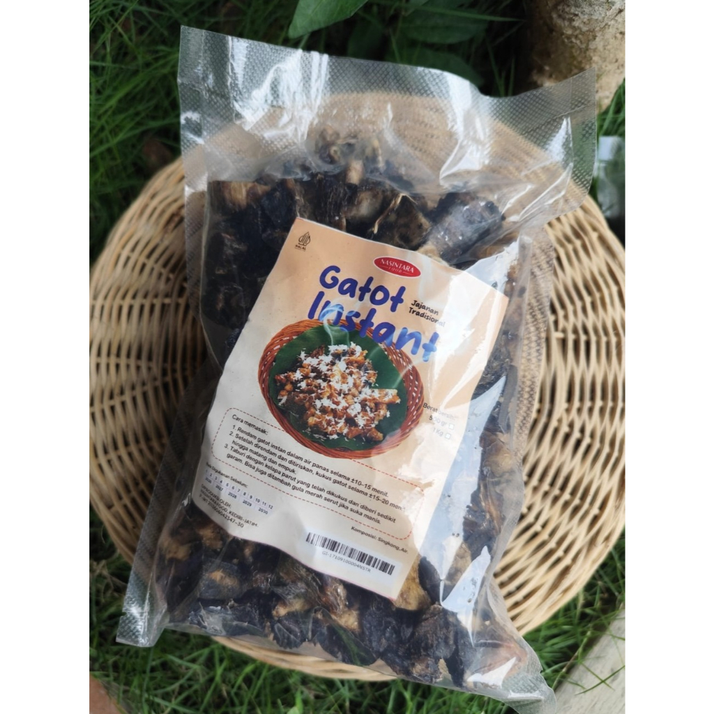 Jual Gatot Instan Gathot Singkong Khas Jawa 500 gram – Camilan ...