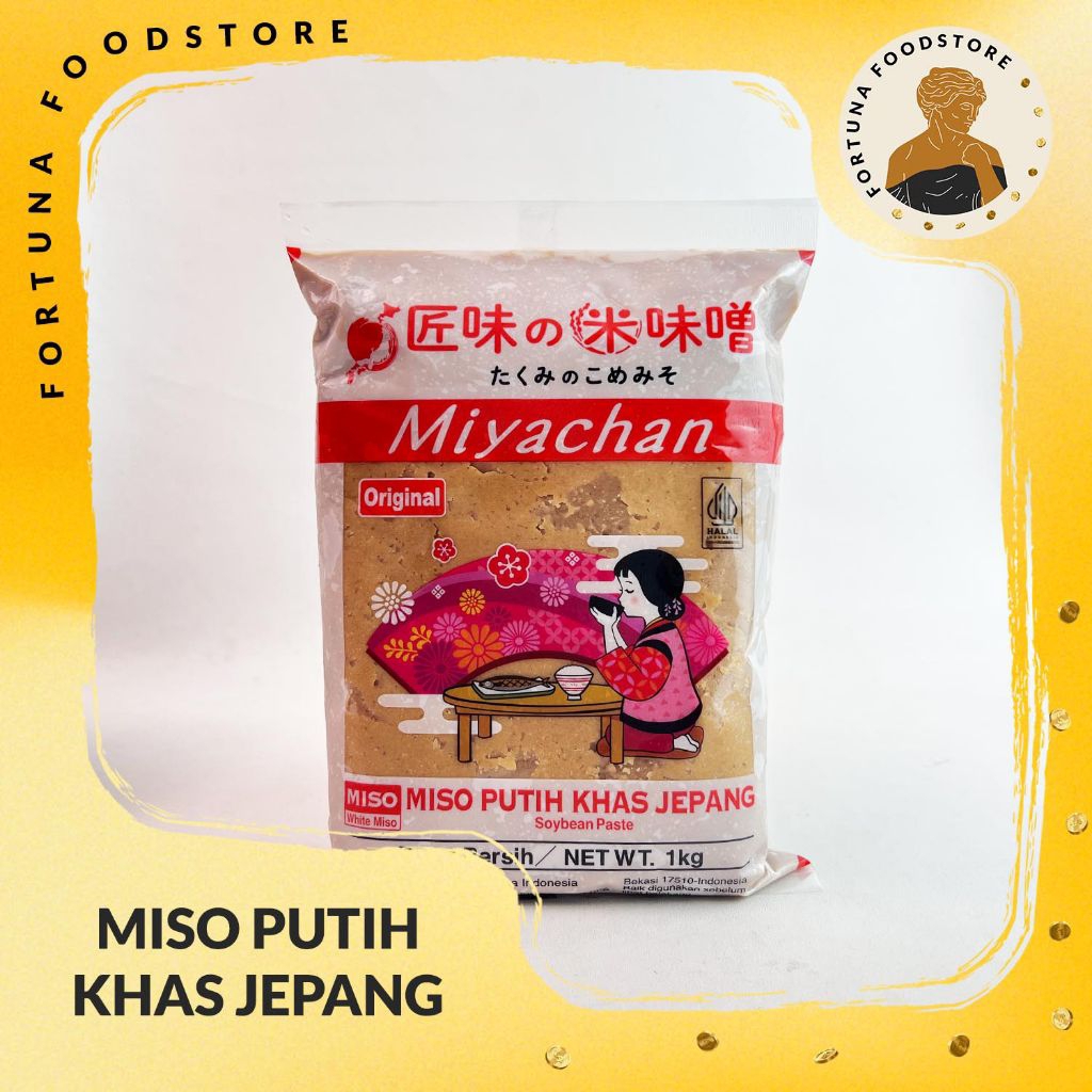 Jual Miyachan Soybean Paste Miso Putih Khas Jepang 1kg | Shopee Indonesia