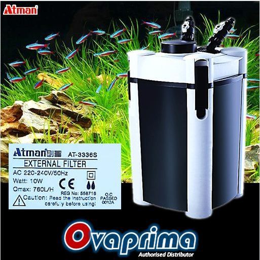 Jual Atman AT-3336s New Aquarium Aquascape External Canister Filter AT3336s | Shopee Indonesia