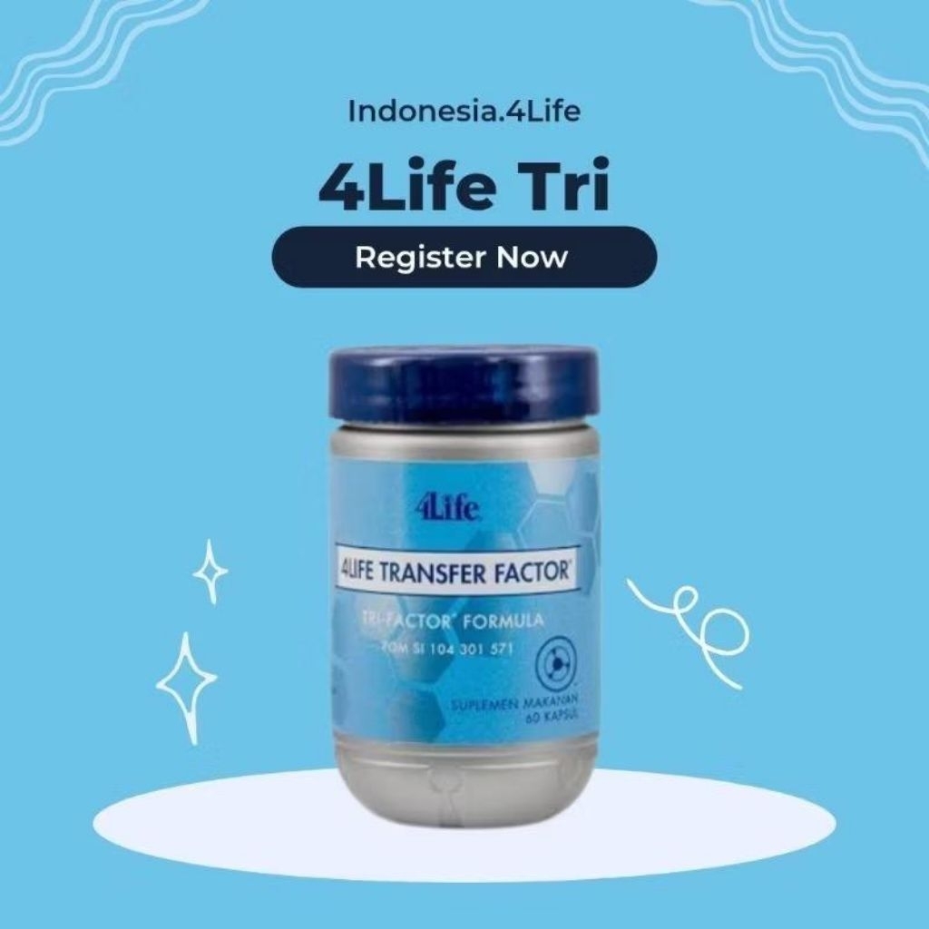 Jual 4Life 100%Asli Transfer Factor Formula - Tri Factor Formula Asli ...