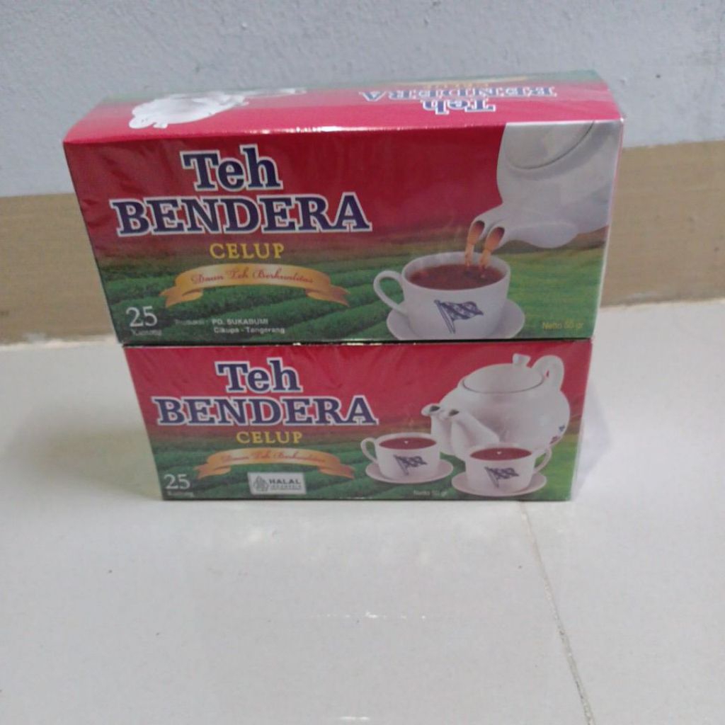 Jual Teh Bendera celup isi 25 | Shopee Indonesia