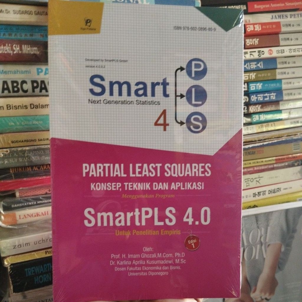 Jual Original Buku Smart PLS 4.0 (Partial Least Squares) by Prof. H ...
