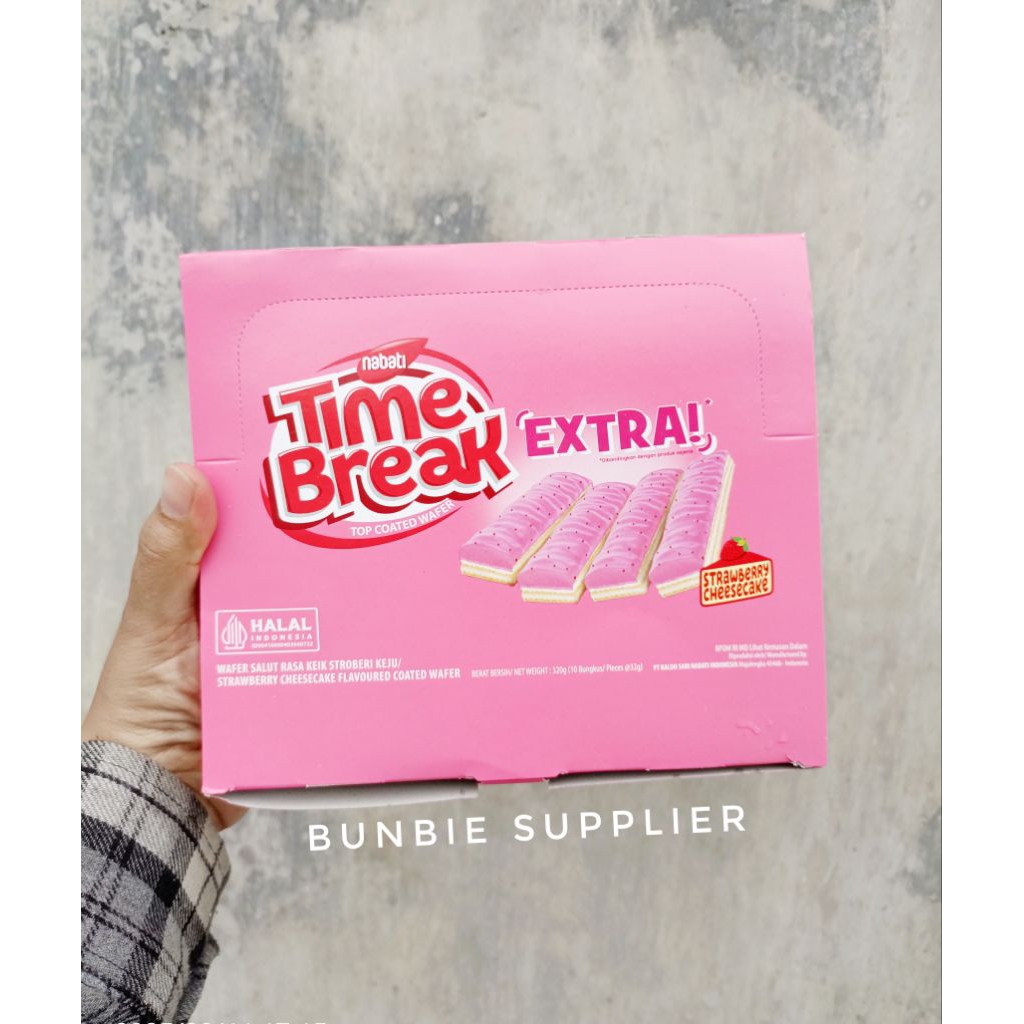 Jual Nabati Wafer TIME BREAK Extra Isi 10 (BOX) | Shopee Indonesia