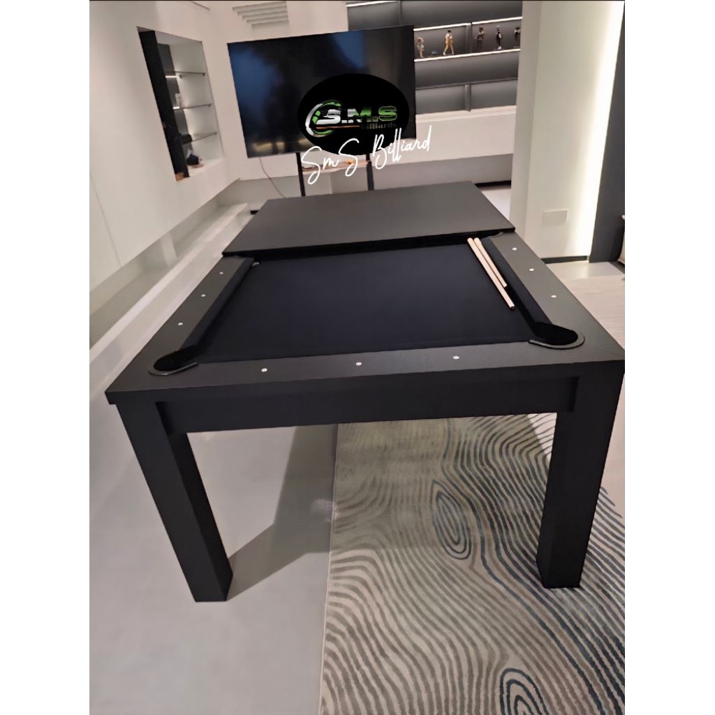 Jual Meja Billiard 7feet Dinner estetik modern full set biliar bilyar ...