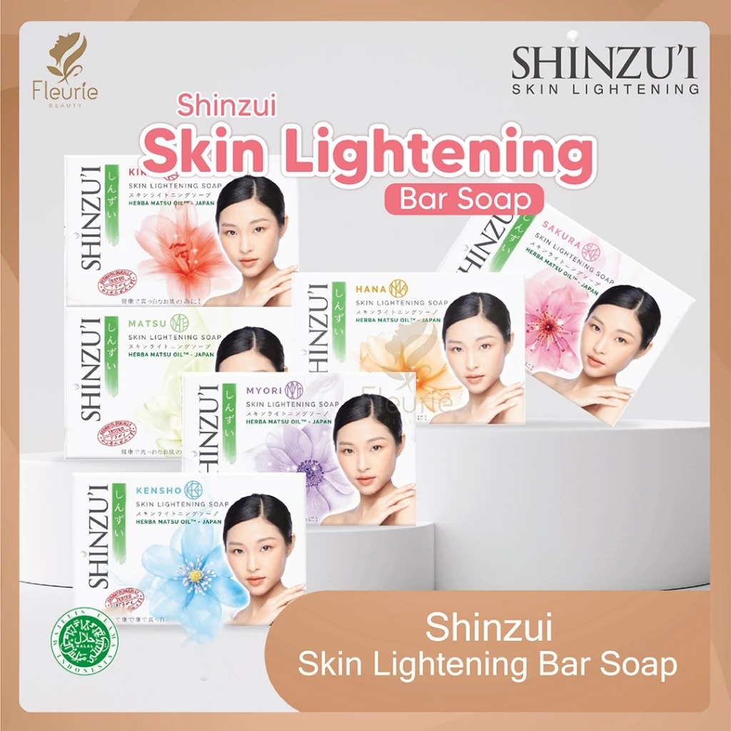 Jual Shinzui Skin Lightening Bar Soap Matsu | Hana | Kensho | Kirei ...