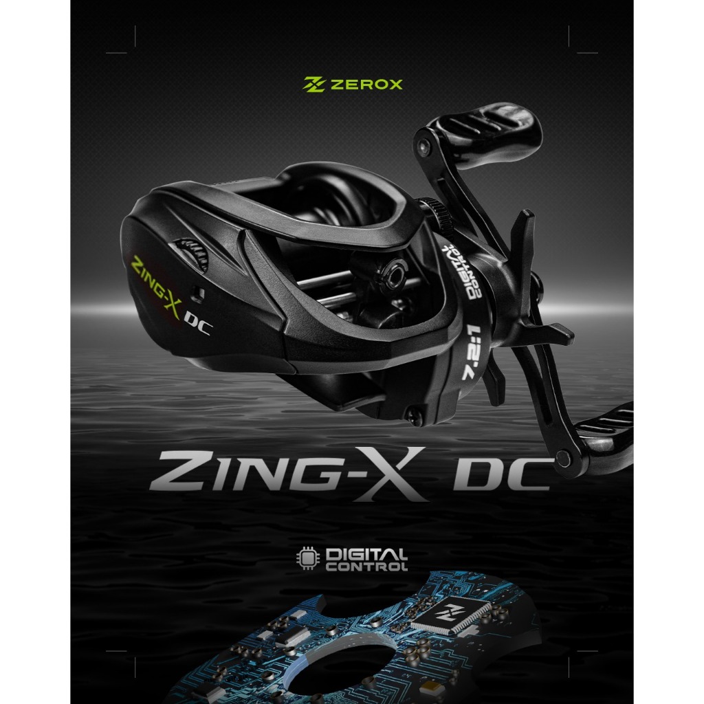 Jual Reel BC Zerox ZingX Digital Control 150L Handle Kiri | Shopee ...
