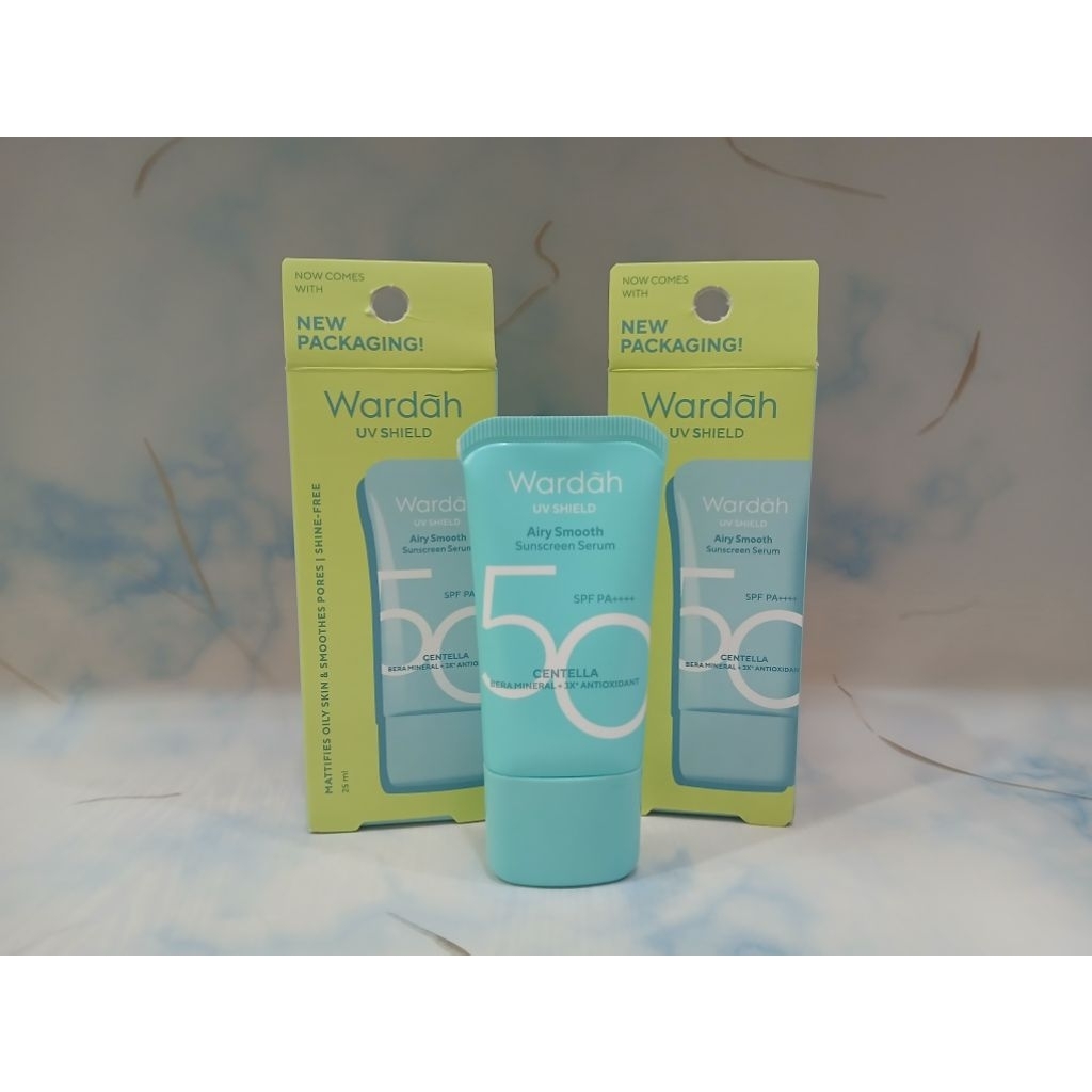 Jual Wardah UV Shield Airy Smooth Sunscreen Serum dengan SPF 50 PA ...