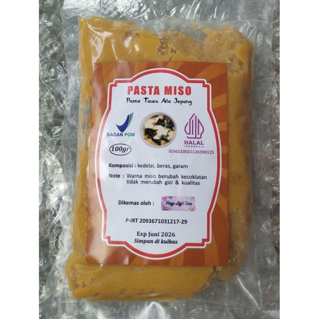 Jual Pasta Miso 100gr tauco jepang sup rumput laut sup tauco kedelai ...