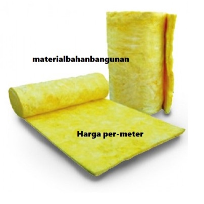 Jual Glass Wool k16 x 1 Inch Lapisan Peredam Suhu Panas Rumah Dinding ...