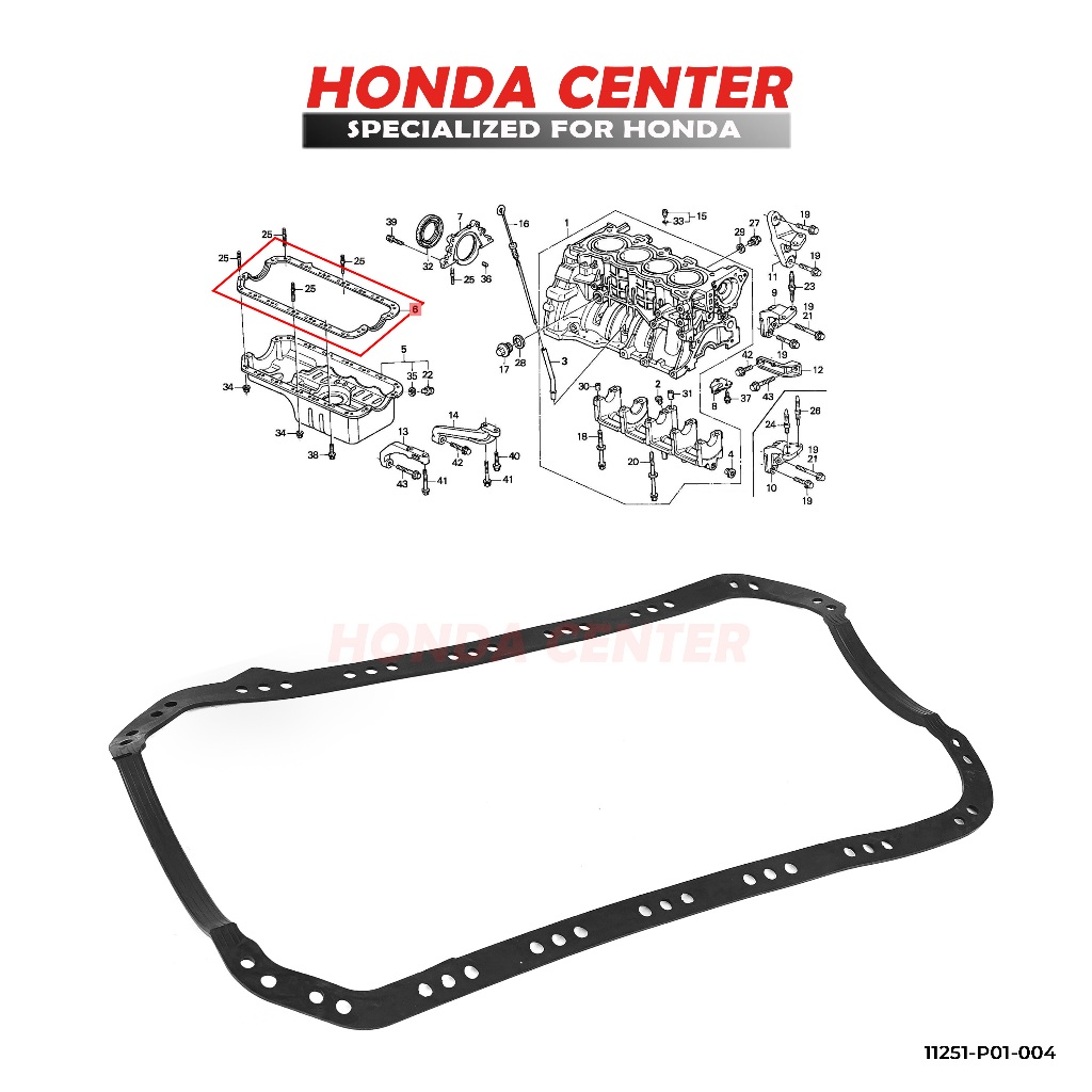 Jual Packing carter Paking Bak Oli Civic Sport Civic Wonder nouva nova ...