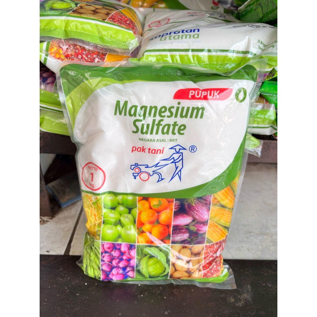 Jual MAGNESIUM SULFATE PAK TANI 1Kg / KEMASAN PABRIK | Shopee Indonesia
