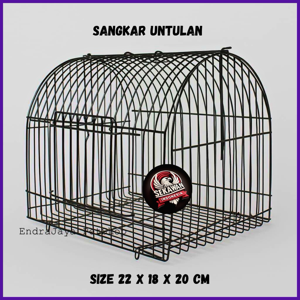 Jual SANGKAR MINI SANGKAR UNTULAN BESI BUAT BURUNG ATAU BINATANG KECIL ...