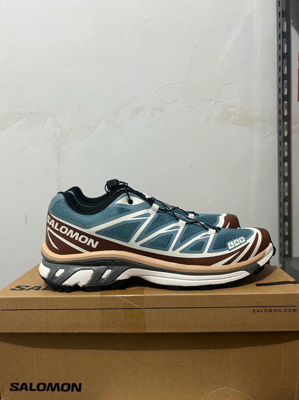 Jual Salomon xt-6 lab aegean blue (100% authentic) | Shopee Indonesia