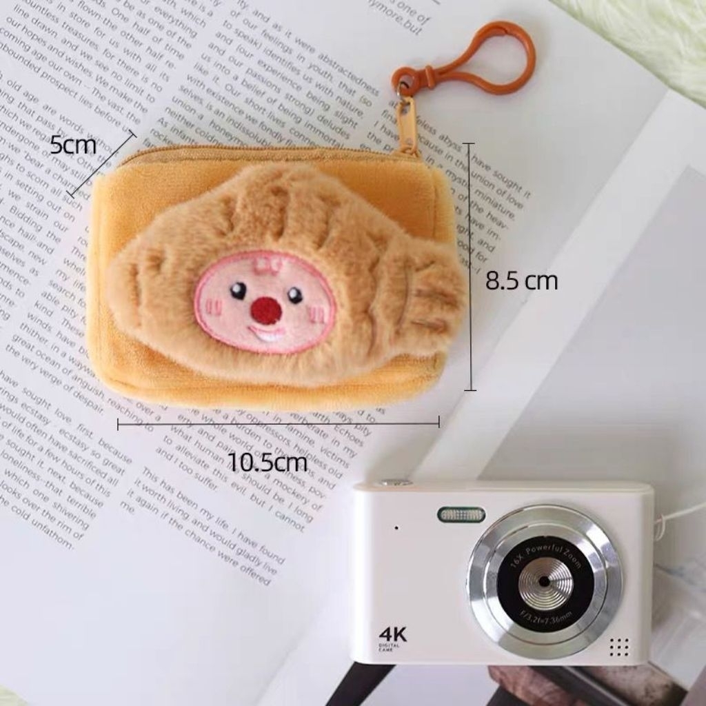 Jual (PK001) Loopy coin wallet key chain | Dompet koin karakter lucu ...