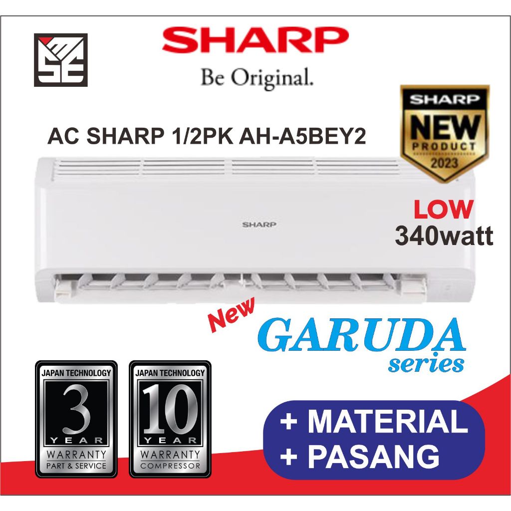 Jual AC Sharp 1 PK Terlengkap & Harga Terbaru April 2026 | Shopee Indonesia