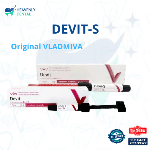 Jual Devit S Non Arsen VLADMIVA Obat Devitalisasi Pasta Pulpa Gigi Tanpa Arsenic Perawatan Gigi ...