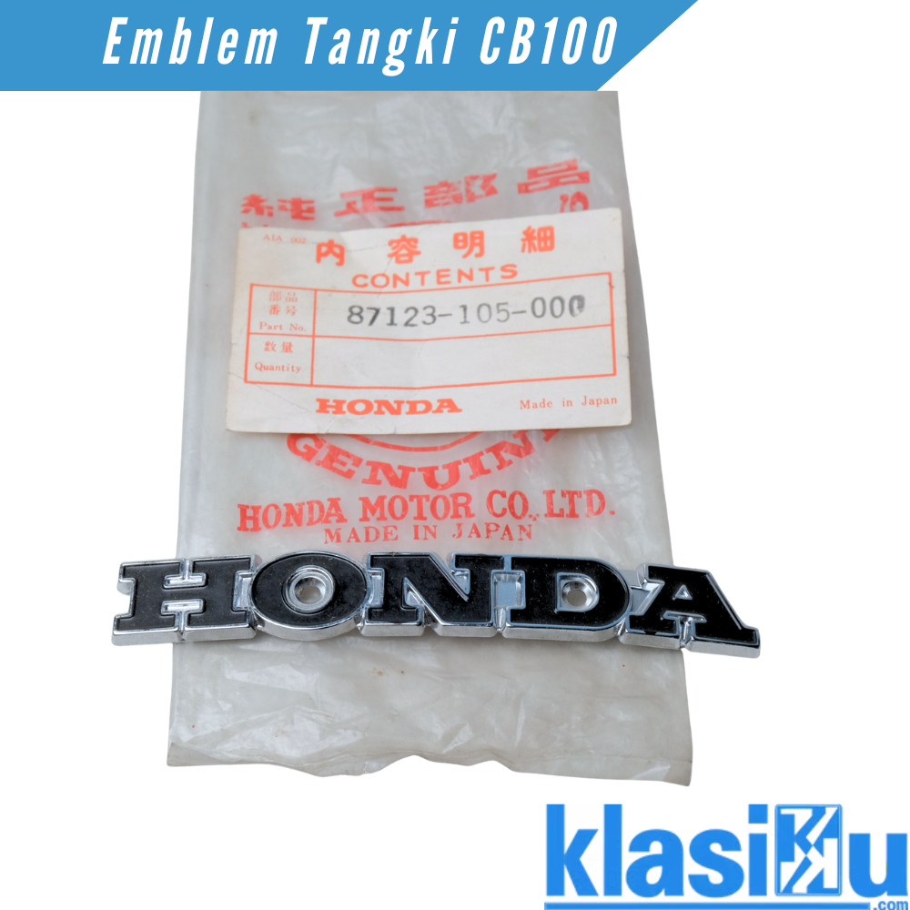 Jual Emblem Logo Tangki Emblem fuel tank tangki Honda cb100 cb125 s90z ...