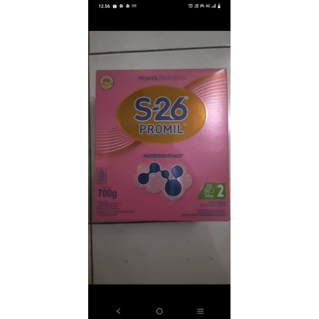 Jual s26 promil tahap 2 (6-12bln) 700gr exp november 2026 | Shopee ...