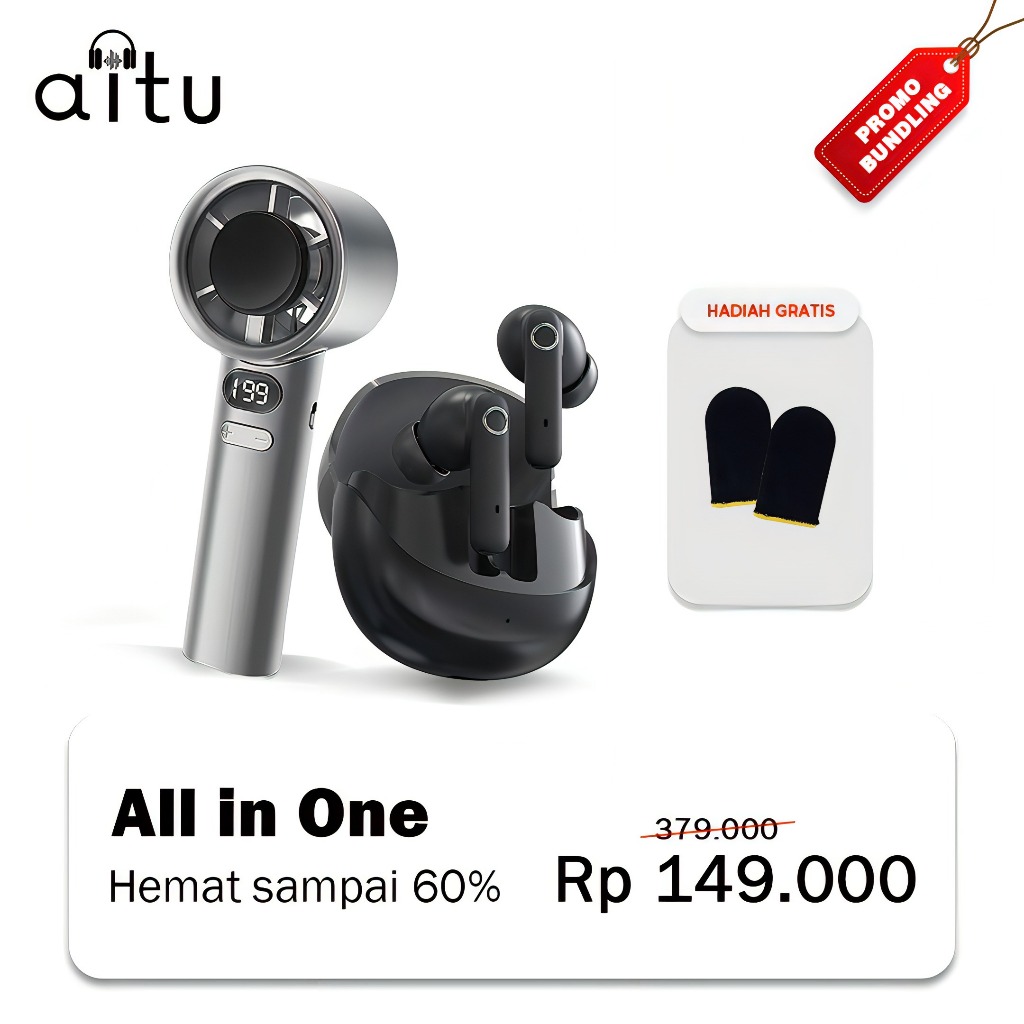 Jual Aitu S12 TWS Blueooth V5.4 | Shopee Indonesia
