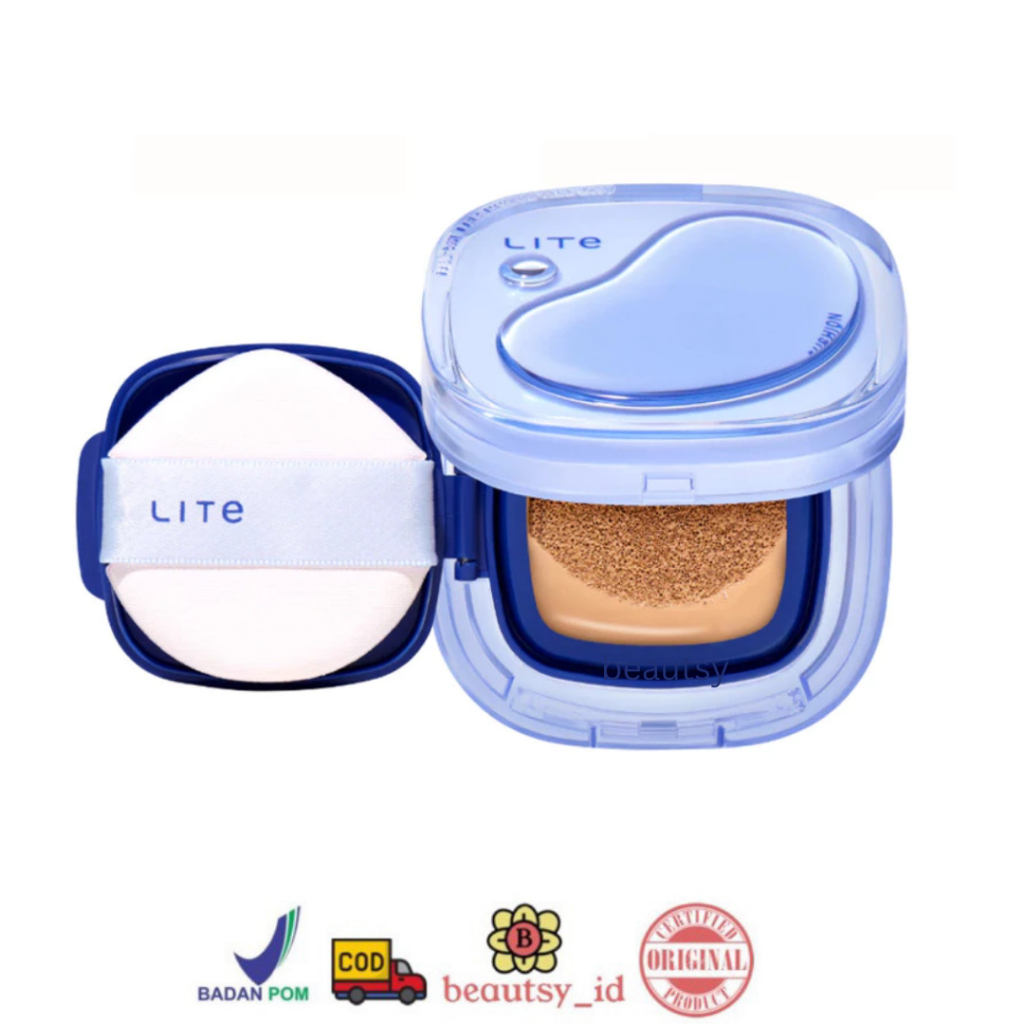 Jual Wardah Lite Skin Filter Cushion SPF 40 PA++++ Original BPOM COD ...