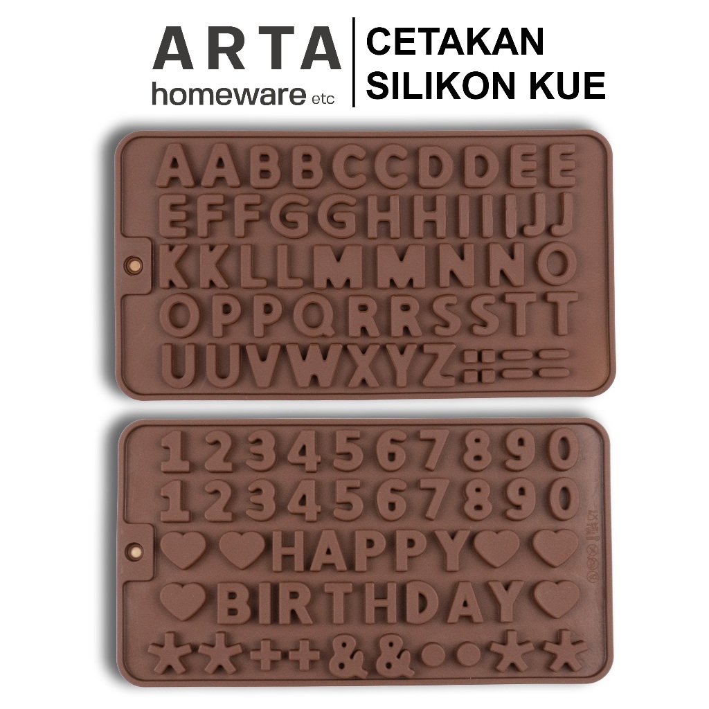 Jual Cetak Cetakan Fondant Huruf dan Angka Silikon Kue | Shopee Indonesia