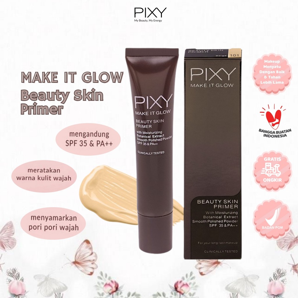 Jual PIXY Make it Glow Beauty Skin Primer | Shopee Indonesia
