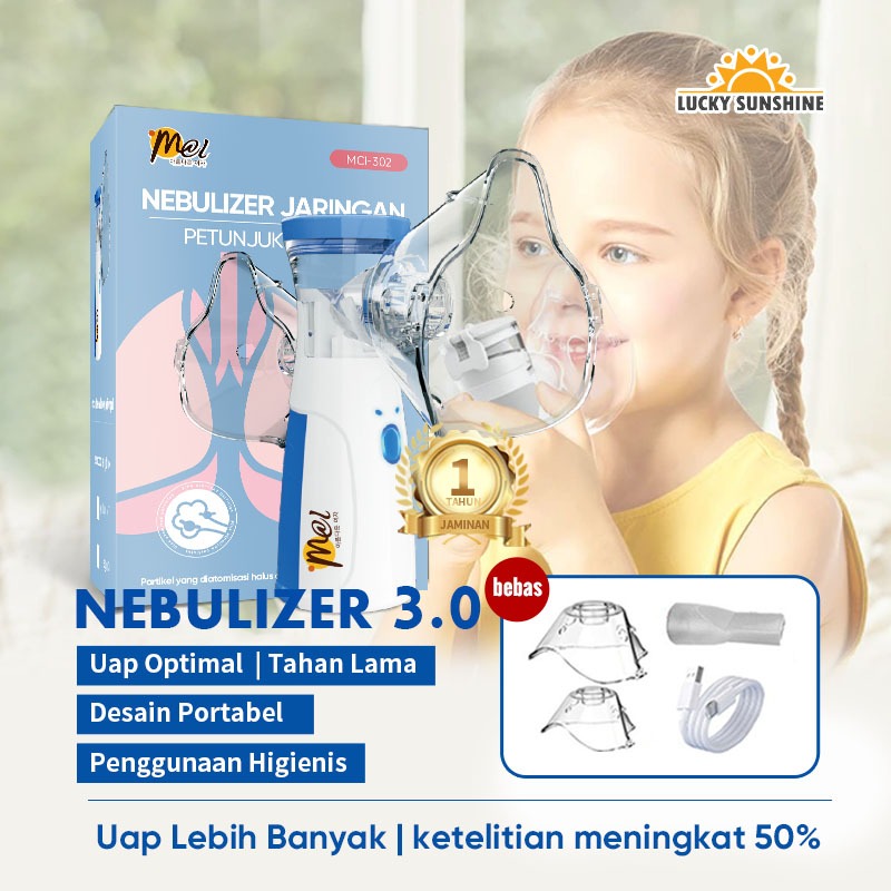 Jual Handheld Inhaler Mesh Nebulizer Mesin Alat Uap Nebulizer Anak Dan ...