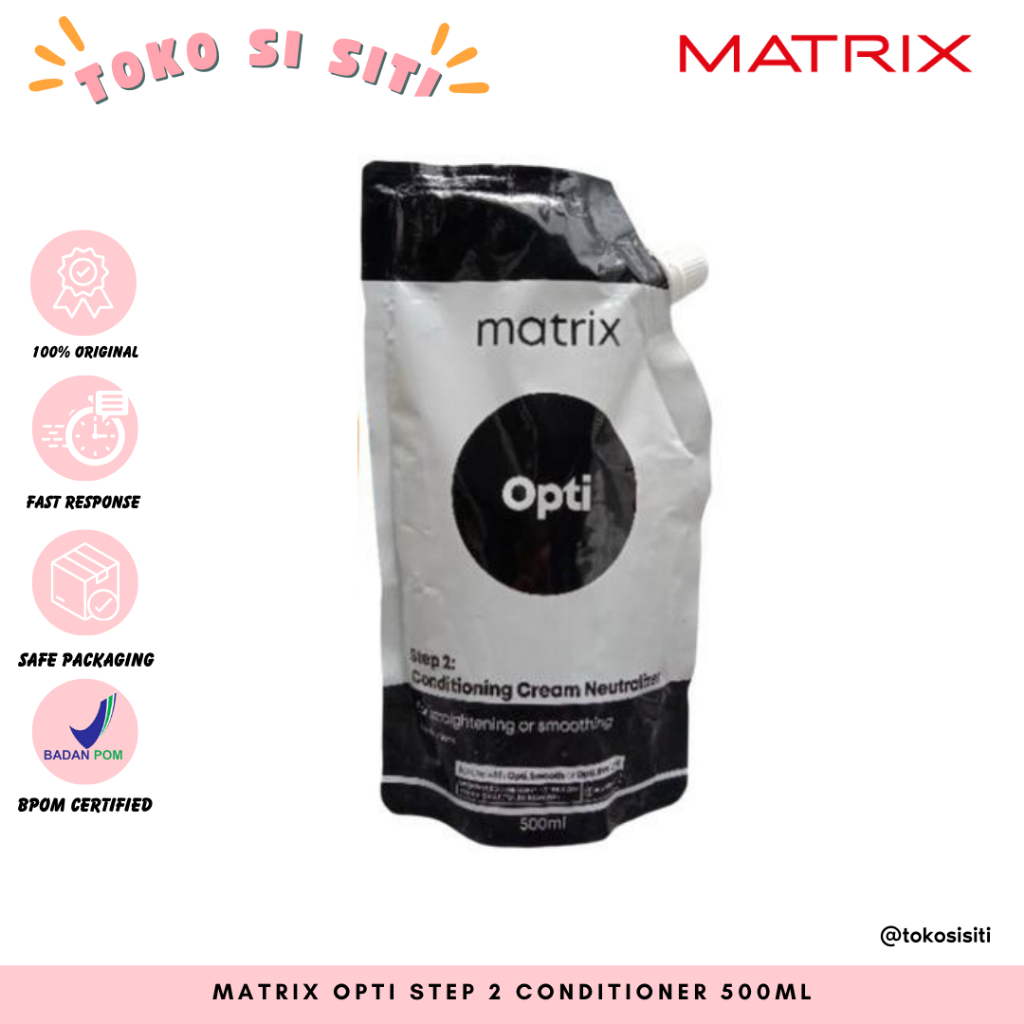 Jual Matrix Opti Step 2 Conditioning Cream Neutralizer 500ml | Shopee ...