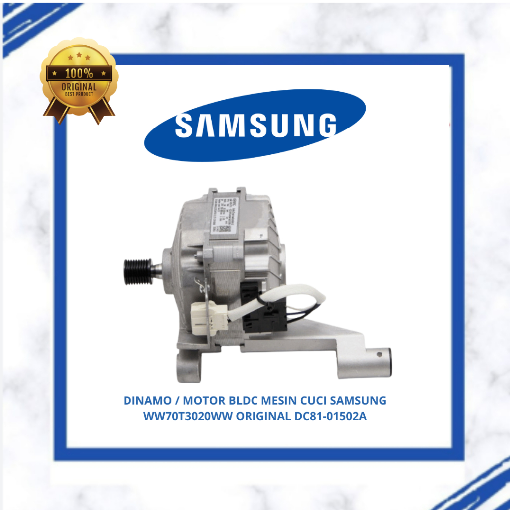 Jual DINAMO / MOTOR BLDC MESIN CUCI SAMSUNG WW70T3020WW ORIGINAL DC81 ...