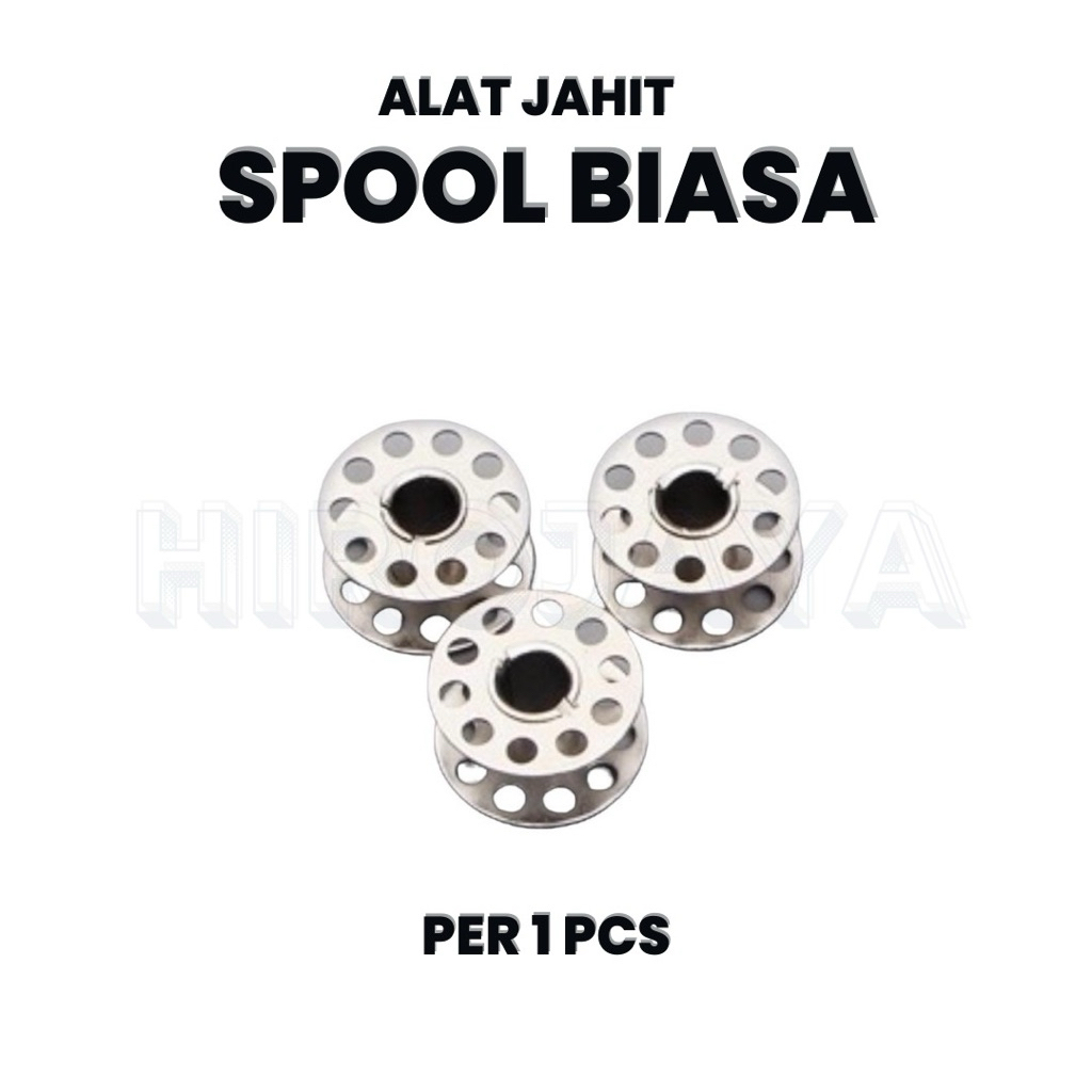 Jual Spool Jahit Biasa / Bobbin Mesin Jahit / Spul Benang | Shopee ...