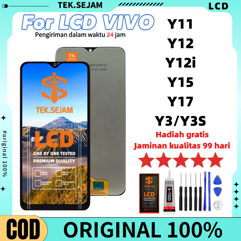 Jual Lcd Hp VIVO Y12 / Y17 / Y12i / Y15 / Y11 / Y3 / Y3S Original 100% ...
