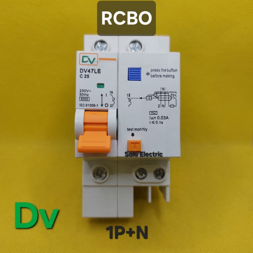 Jual RCBO / MCB 1P+N 25A 40A 63A | Shopee Indonesia
