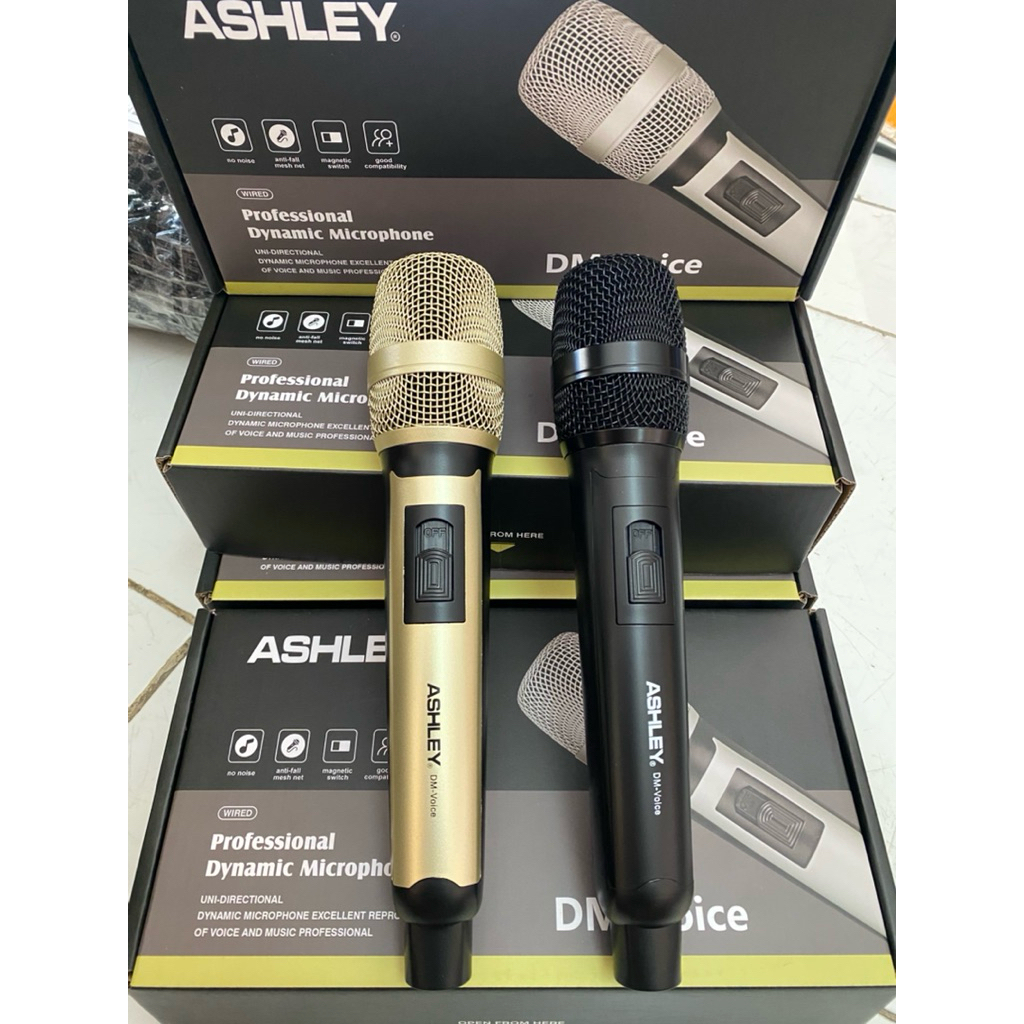 Jual MIC KABEL ASHLEY DM VOICE FREE KABEL 5 METER | Shopee Indonesia