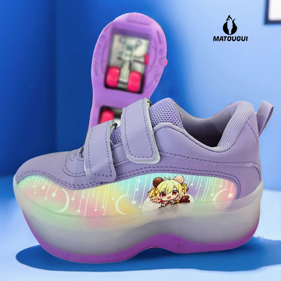 Jual MATOUGUI - 2025 Sepatu Roda Berkedip Roda Ganda Otomatis Baru ...