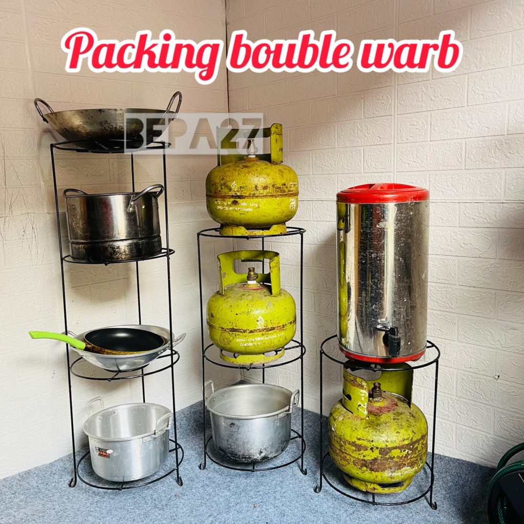 Jual Rak Panci Rak Gas Rak Serbaguna Rak Tingkat Kuat Bahan Besi 6.mm ...