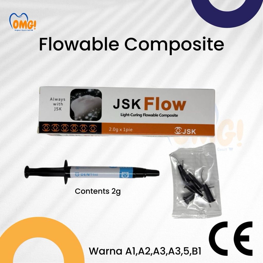 Jual Dental flowable composite (2gram)(JSK) | Shopee Indonesia