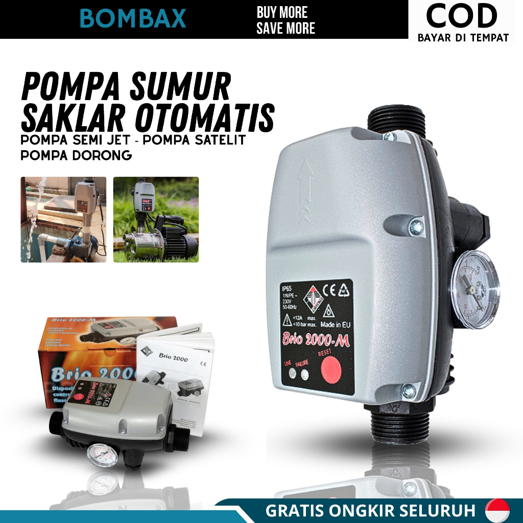 Jual Pengontrol Tekanan Pompa Air Cerdas Otomatis Pengontrol Tekanan ...