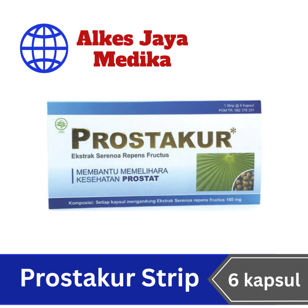 Jual Prostakur isi 6 kapsul - kesehatan prostat | Shopee Indonesia