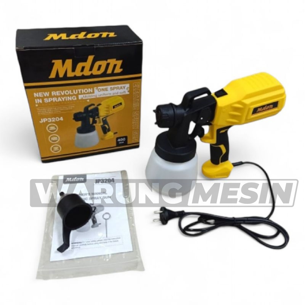 Jual MDON alat cat semprot listrik 400W 800ml mesin cat semprot listrik ...