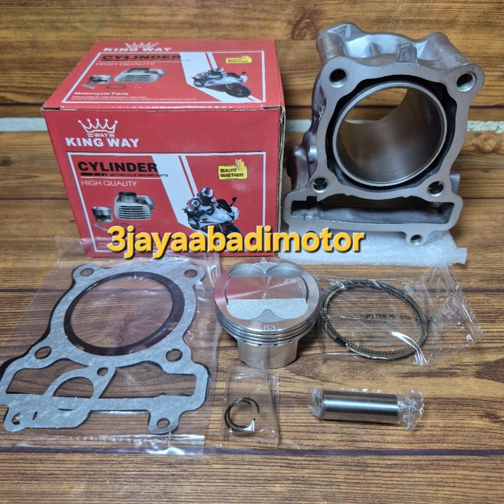 Jual BLOK BORE UP (5YP) 63 MM JUPITER MX OLD,NEW VIXION OLD NEW MX KING ...