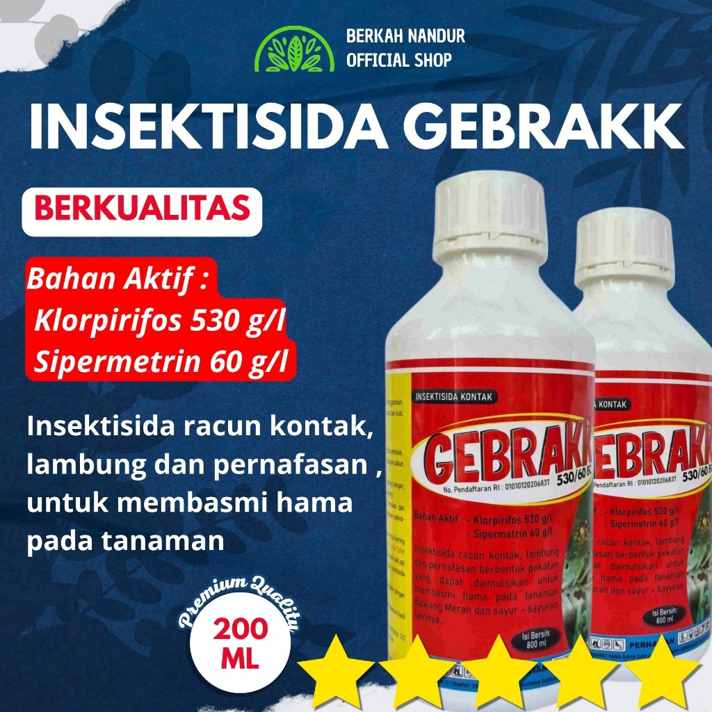 Jual Insektisida Gebrakk Obat Hama Tanaman Insektsida Ulat Obat Ulat ...