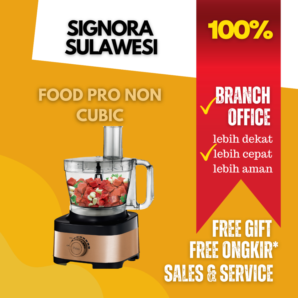 Jual Signora Food Processor Dengan 7 Varian Pisau, Kapasitas Bakso 500 ...