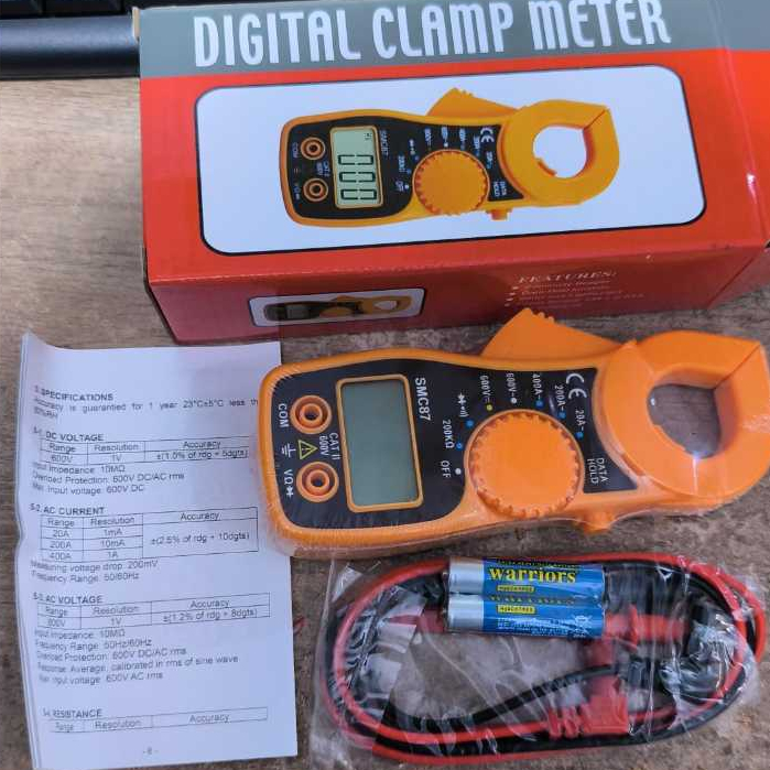 Jual DIGITAL CLAMP MULTI METER | Shopee Indonesia