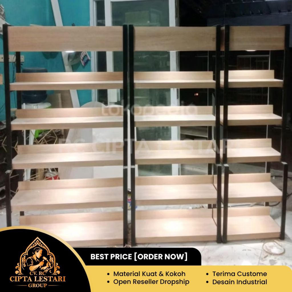 Jual Showcase Rak Display Sepatu Full Lampu | Shopee Indonesia