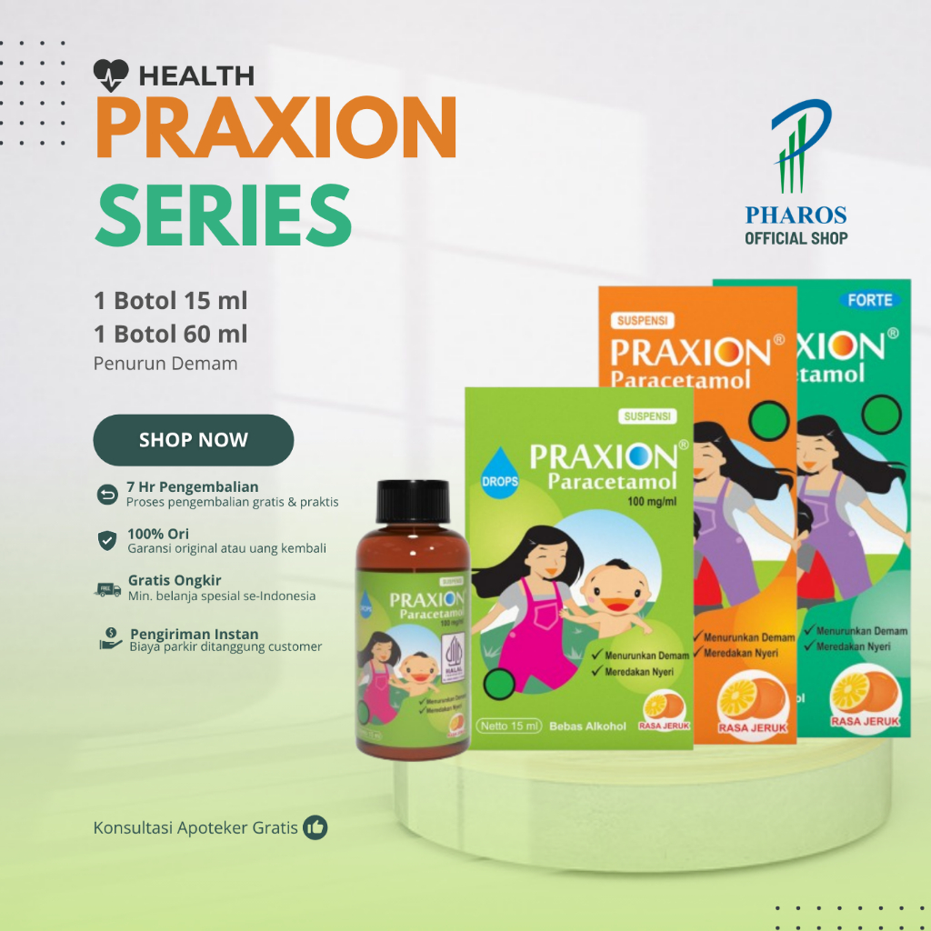 Jual Praxion Forte Sirup / Praxion Suspensi / Praxion Drop / Pereda ...