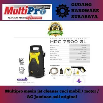 Jual Multipro mesin jet cleaner HPC7500GL cuci mobil / motor / AC ...
