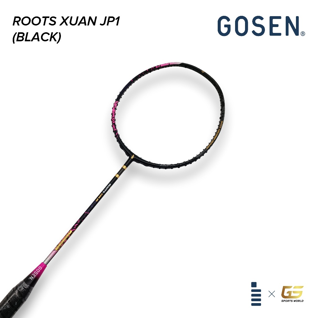 Jual GOSEN Badminton Rackets ROOTS XUAN JP1 - 4U/G6 (Max 30 lbs ...