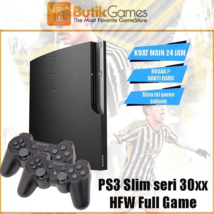 Jual Sony PS3 Slim Seri 3000 CFW OFW HFW 160GB 500GB Full Game | Shopee Indonesia