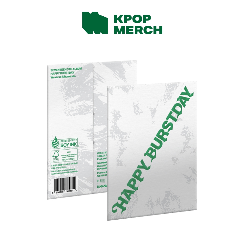 Jual [+Weverse Gift] SEVENTEEN - 5th Album [ HAPPY BURSTDAY ] Weverse Albums ver | Shopee Indonesia