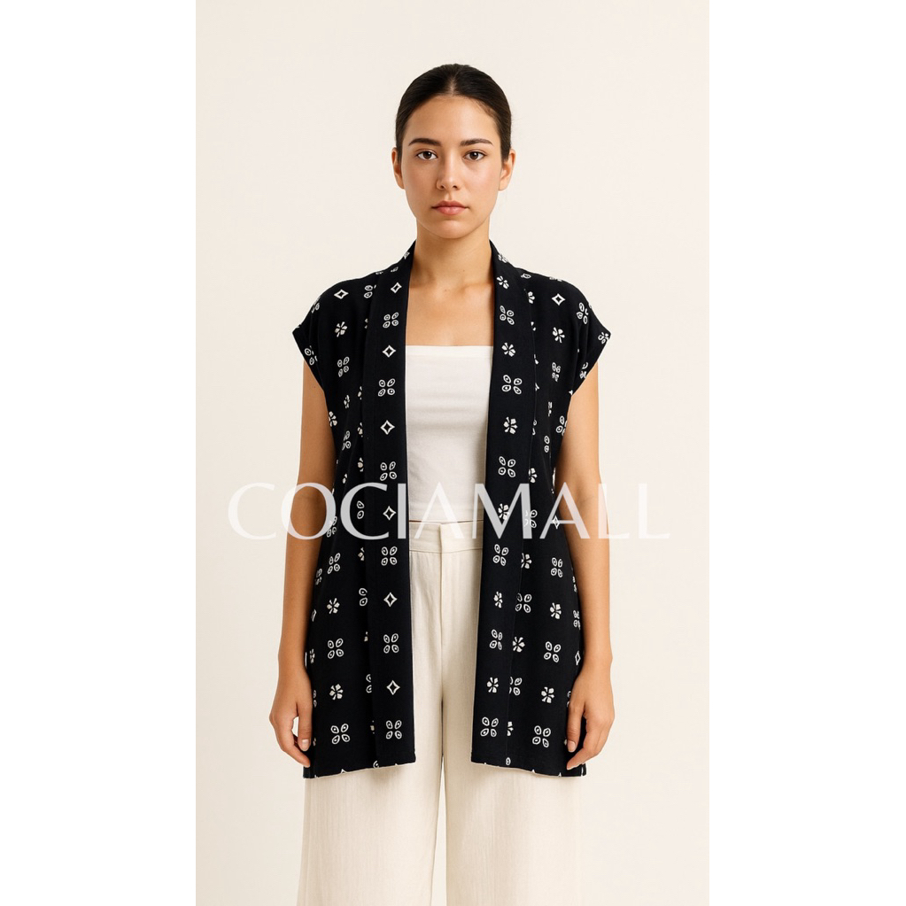 Jual Rompi Outer Batik Wanita Terbaru Kekinian Allsize Ld 126cm Panjang ...